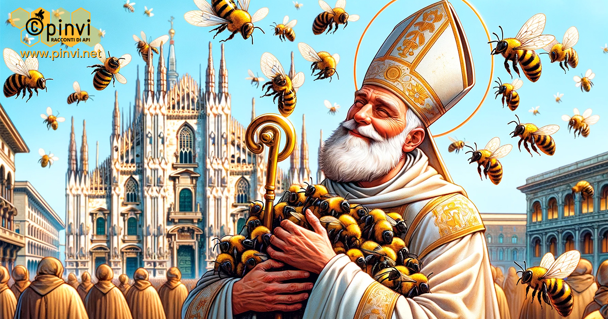 Sant'Ambrogio: protettore delle api e dei lavoratori milanesi • Pinvi