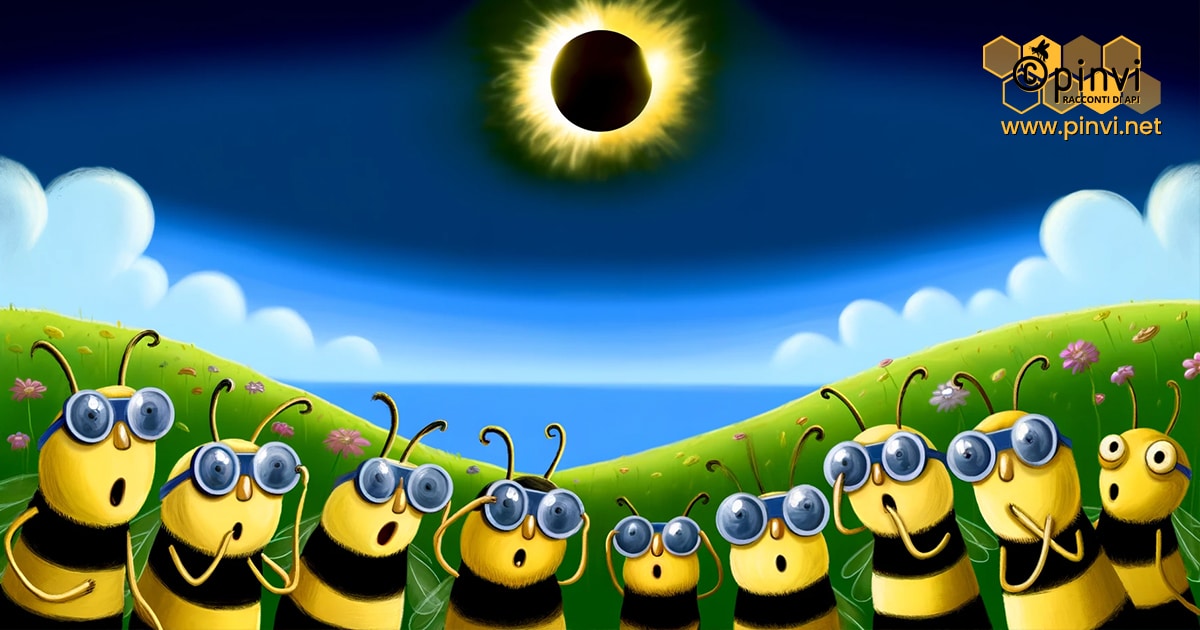 Le api e l’eclissi solare • Pinvi