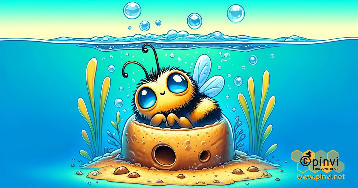 L'incredibile capacità di sopravvivere sott'acqua dei bombi • Pinvi